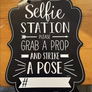 Amscan | Party Supplies | Photo Booth Sign Selfie Station | Poshmark